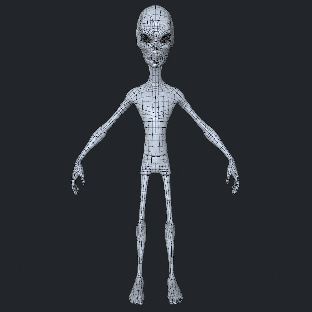 Nasa Alien Suite 3d Model