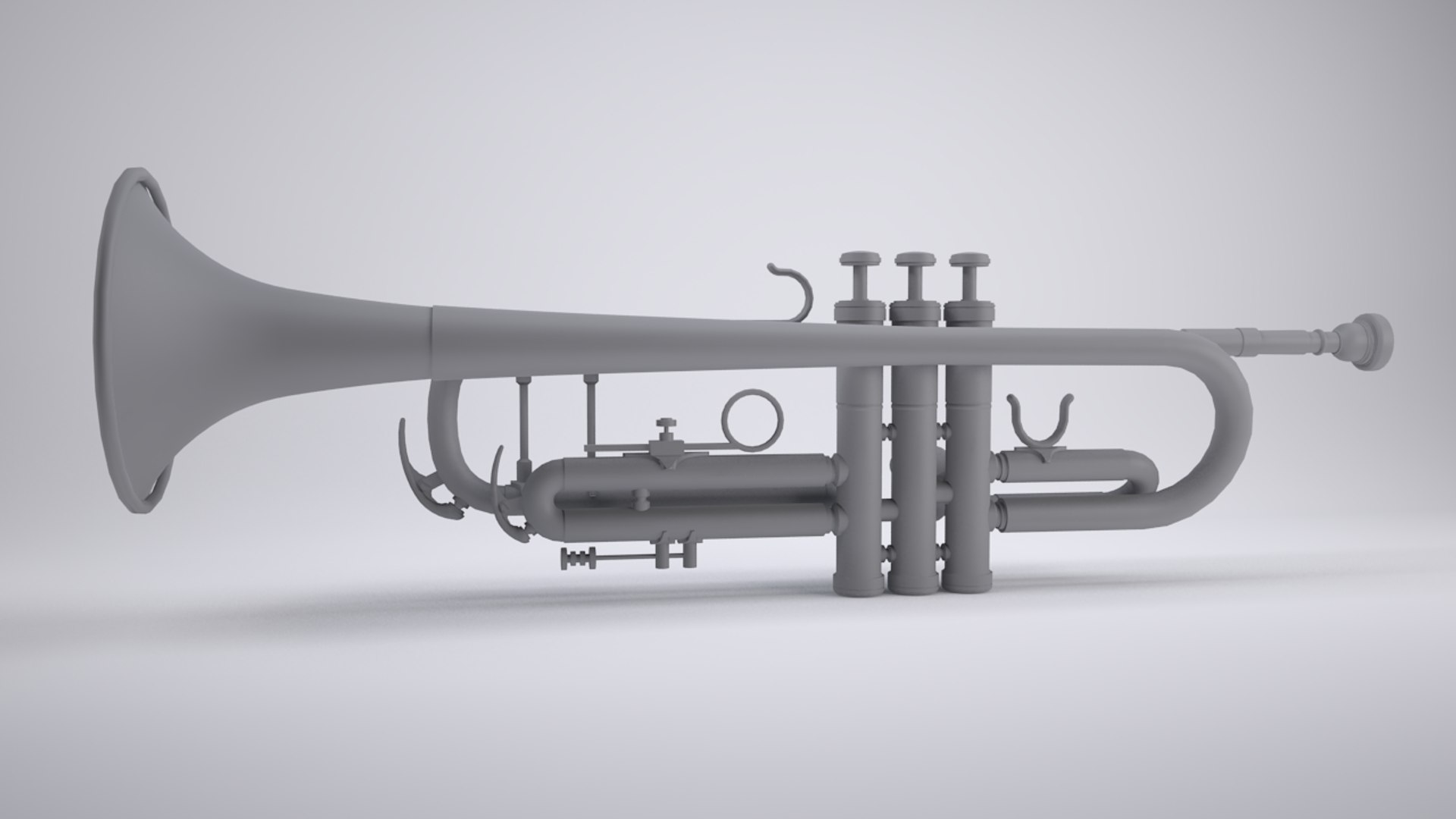 3D Realistic Trumpet Mst - TurboSquid 1169598