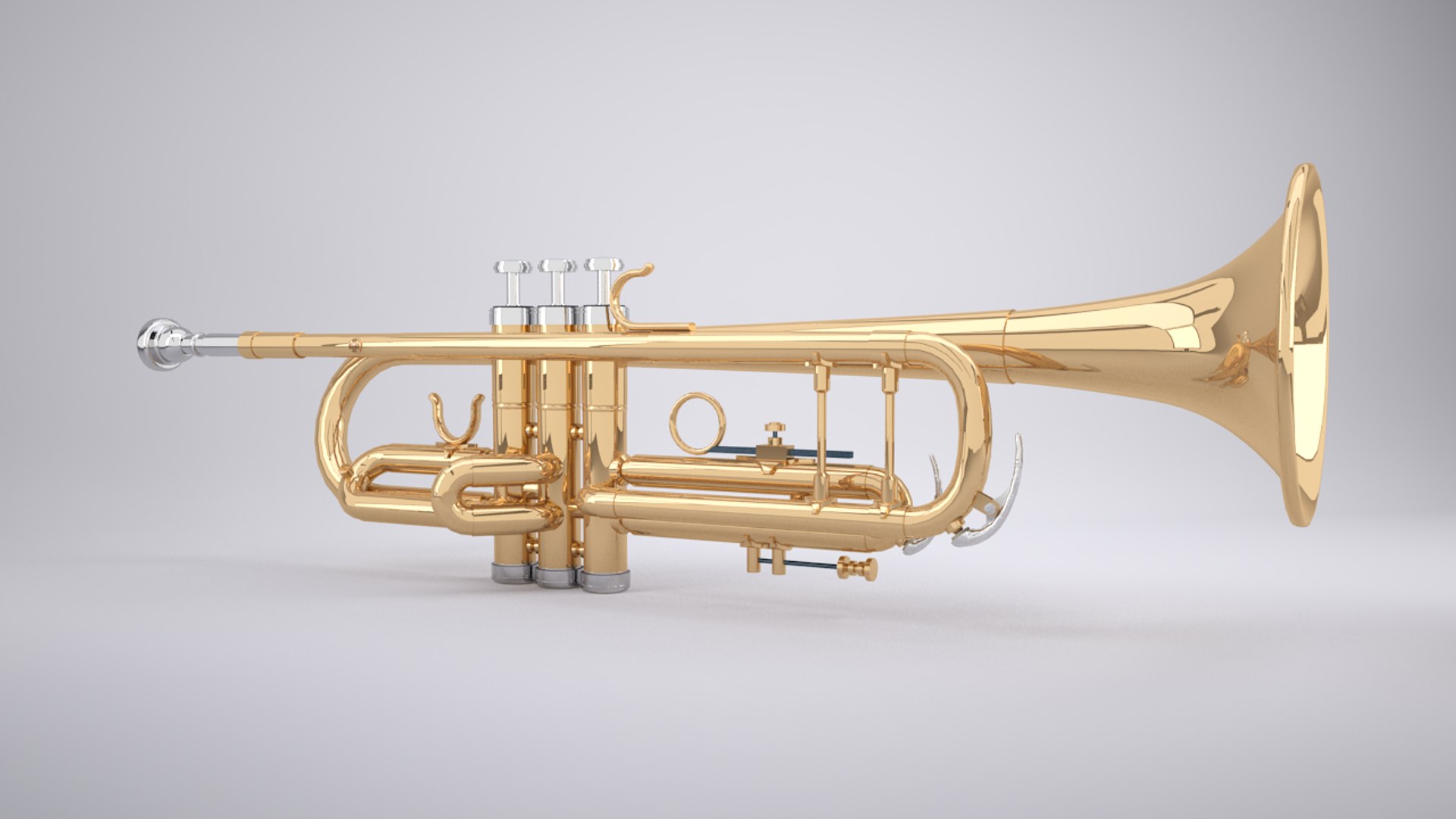 3D Realistic Trumpet Mst - TurboSquid 1169598