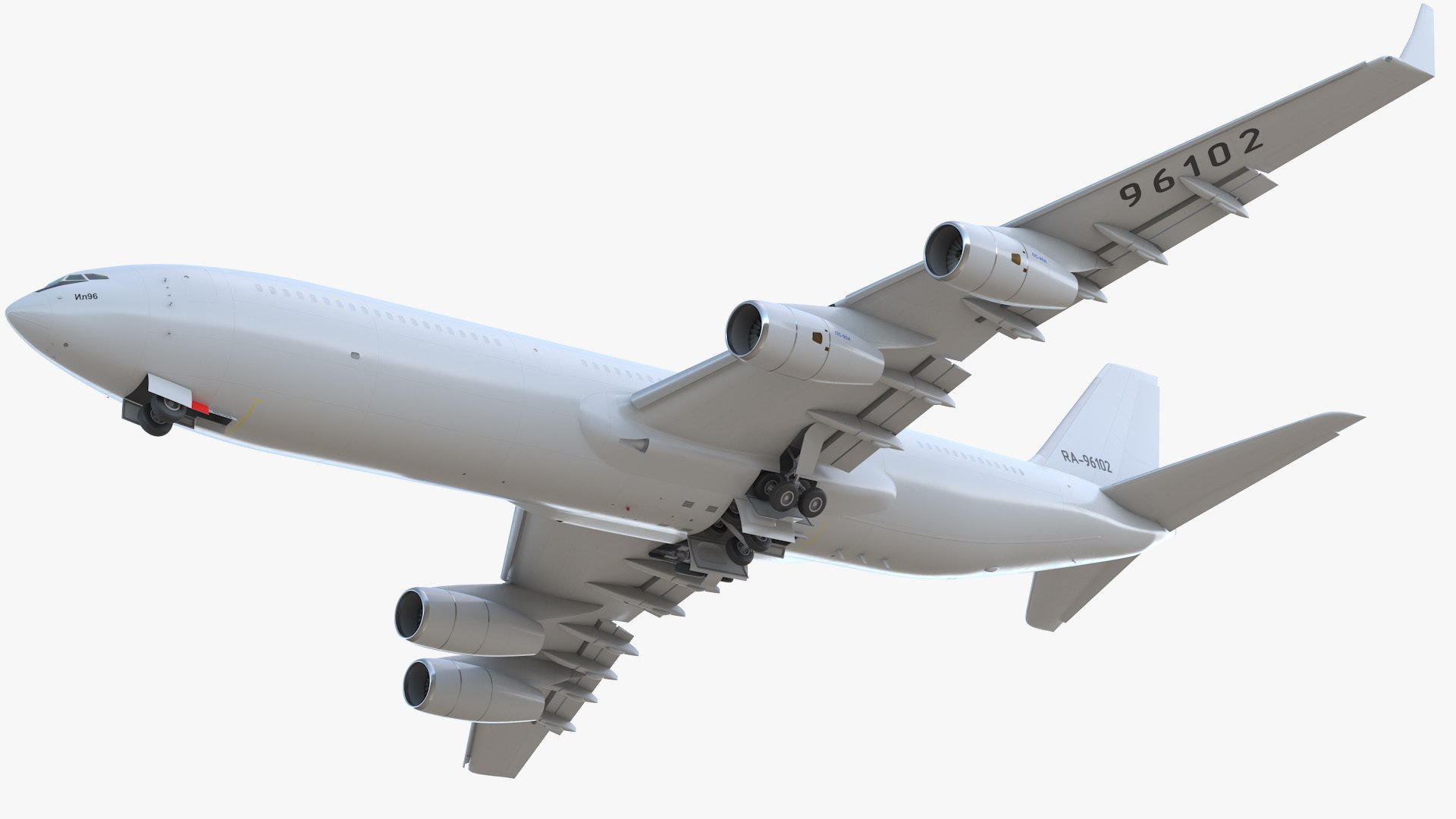IL-96-400 Simple Interior Rigged 3D model - TurboSquid 1978341