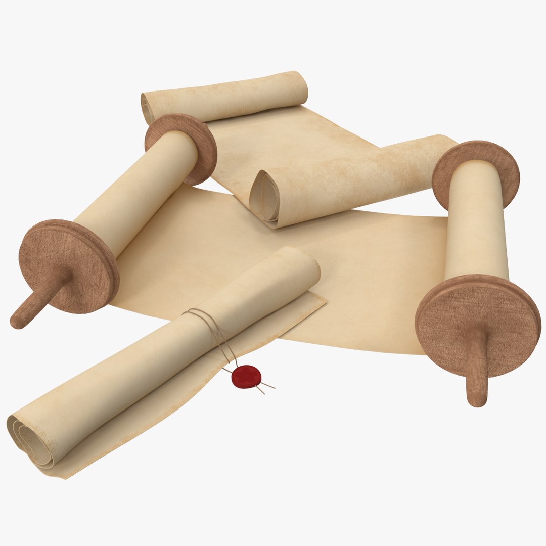 Scrolls Collection 3D - TurboSquid 2159461