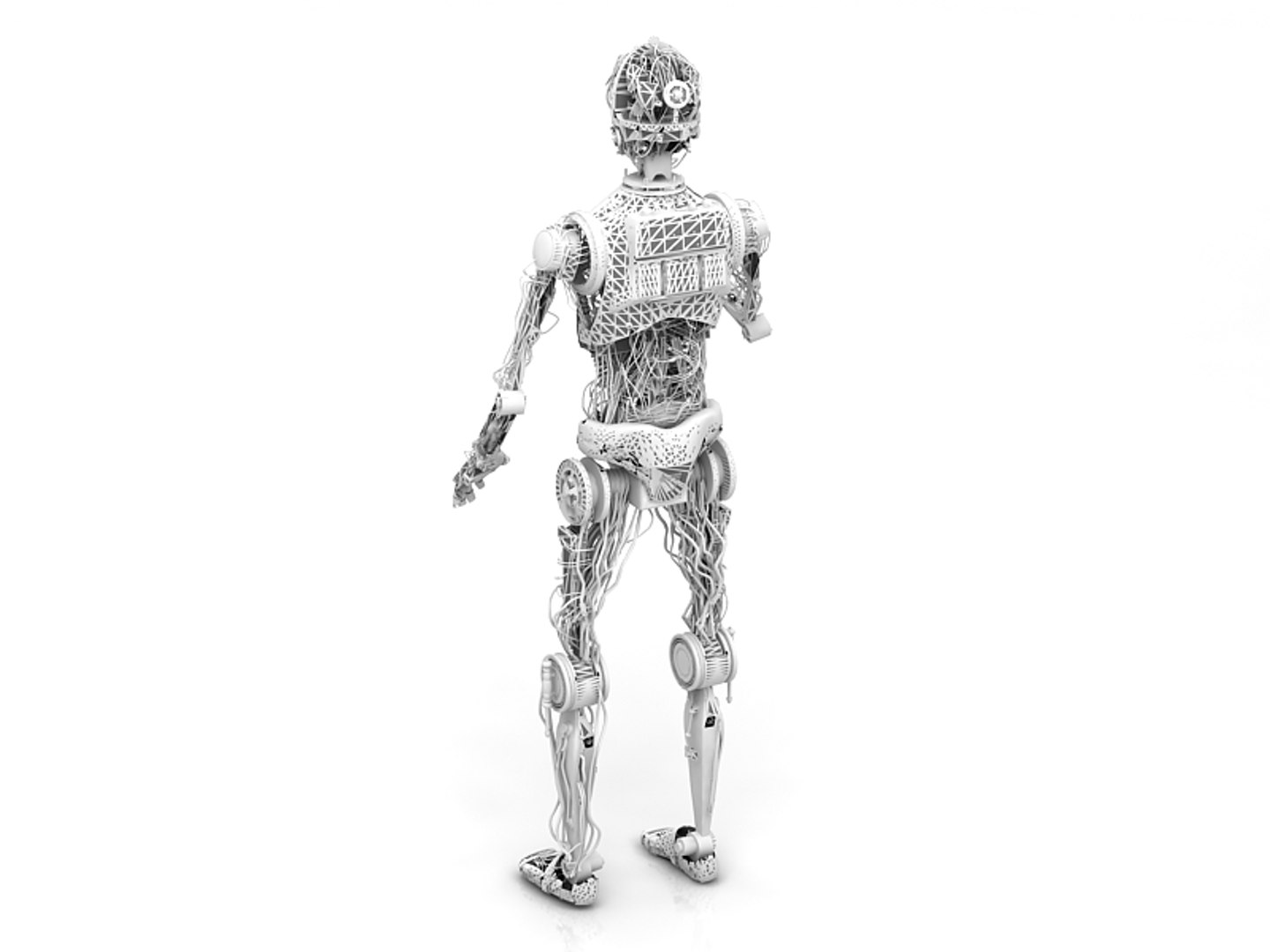 3D C3p0 C3po Droid Character Model - TurboSquid 1608932