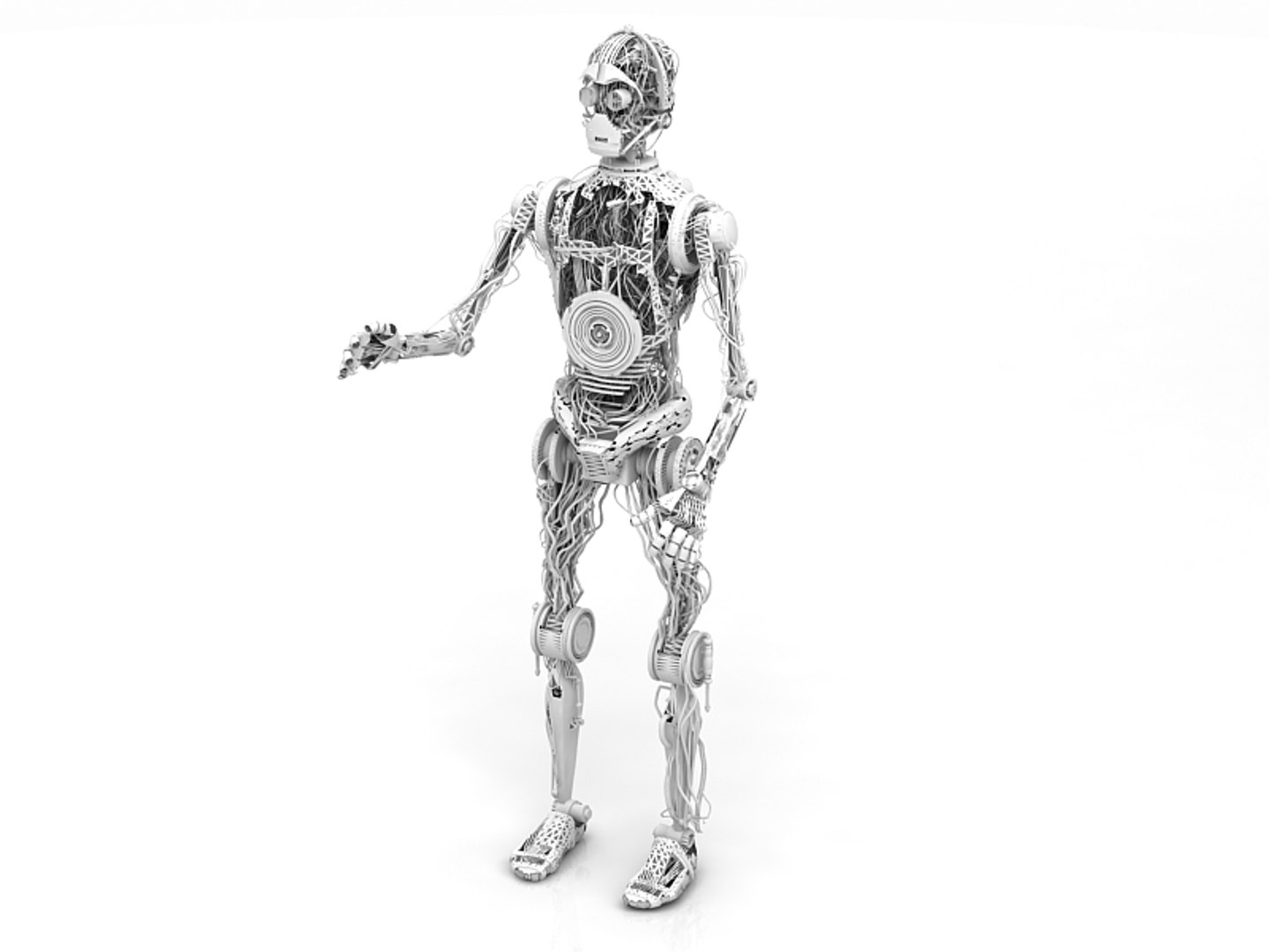 3D C3p0 C3po Droid Character Model - TurboSquid 1608932