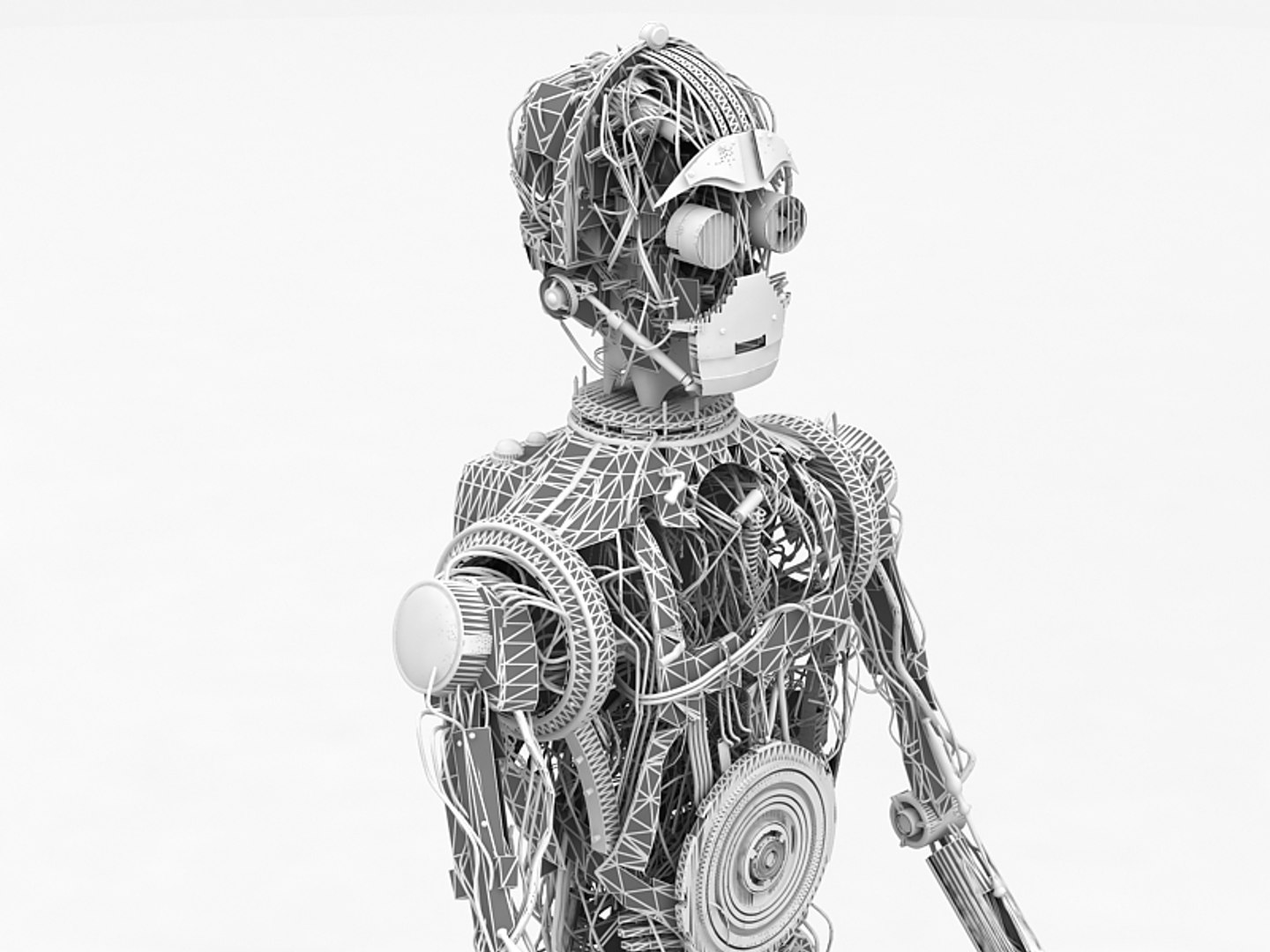 3D C3p0 C3po Droid Character Model - TurboSquid 1608932