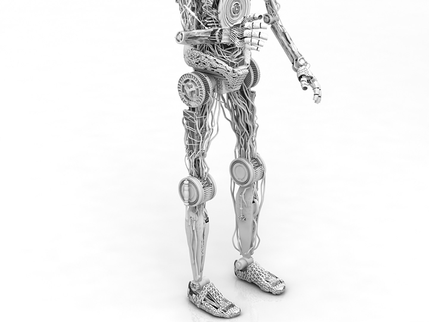 3D C3p0 C3po Droid Character Model - TurboSquid 1608932