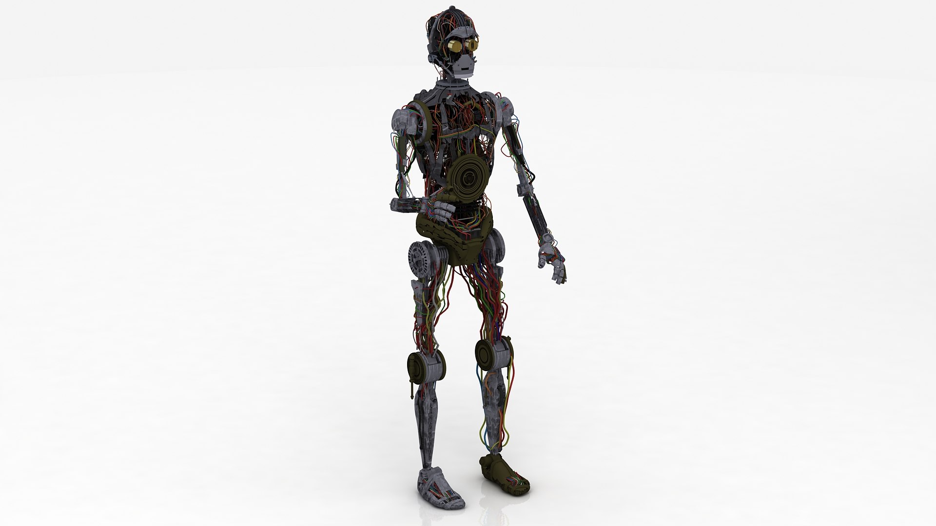 3D C3p0 C3po Droid Character Model - TurboSquid 1608932