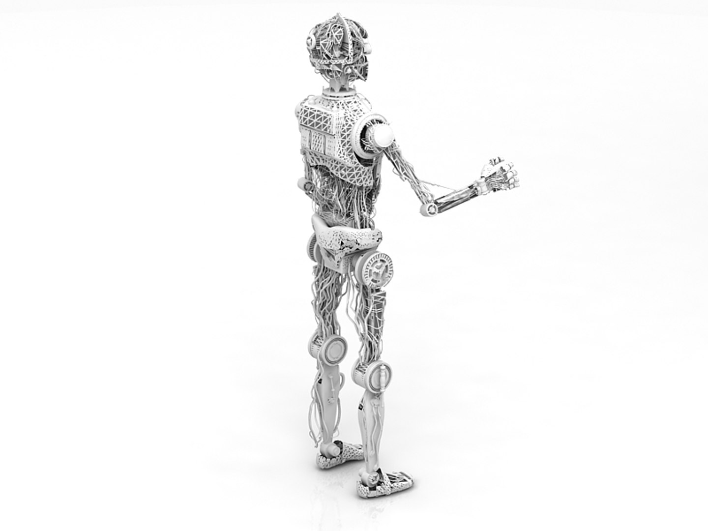3D C3p0 C3po Droid Character Model - TurboSquid 1608932