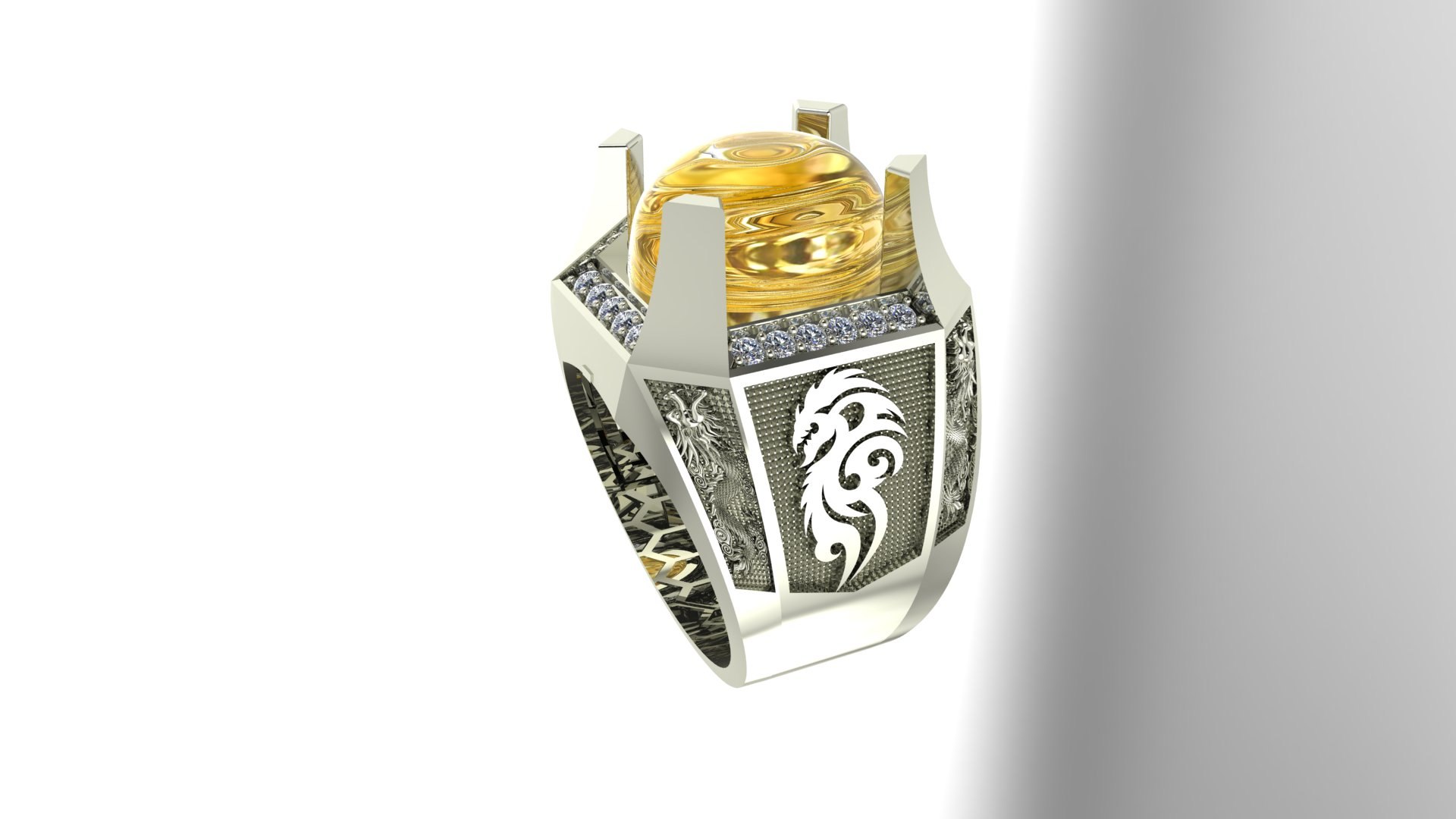 Men Ring 418 3D Model - TurboSquid 2399869