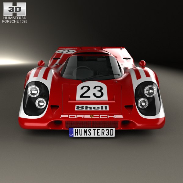 modelo 3d Porsche 917 K Team Salzburg 1970 - TurboSquid 1293273