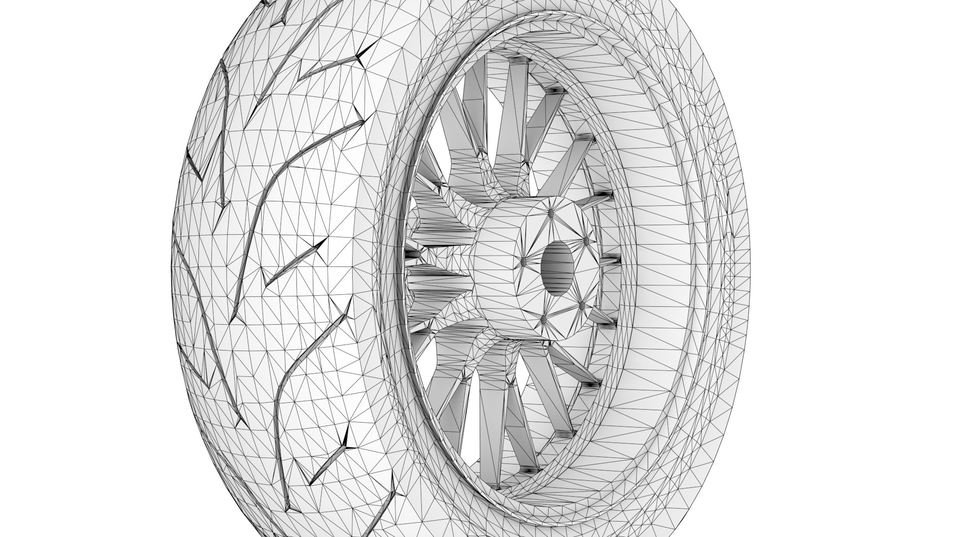 Motorcycle Wheel 3D - TurboSquid 1833983