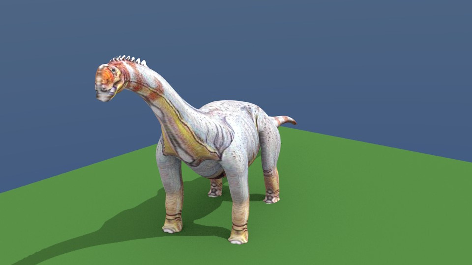 3d Max Paralititan Dinosaur