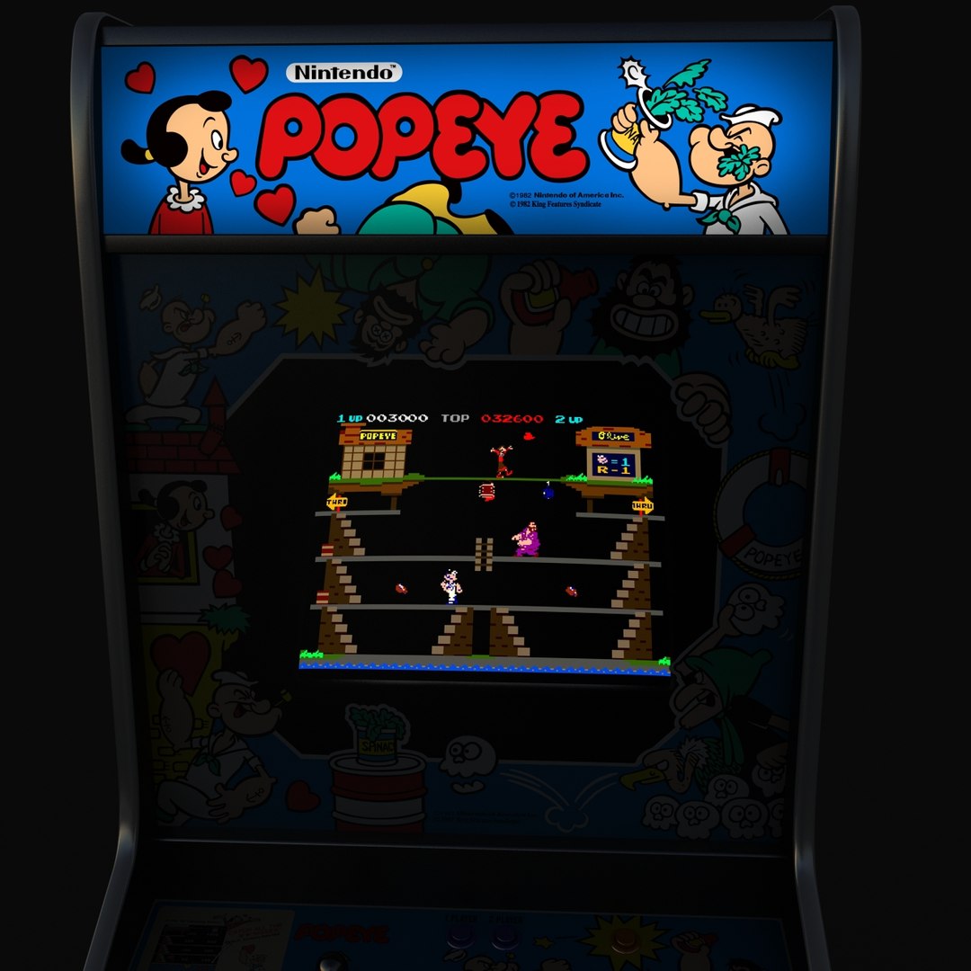 3d popeye arcade