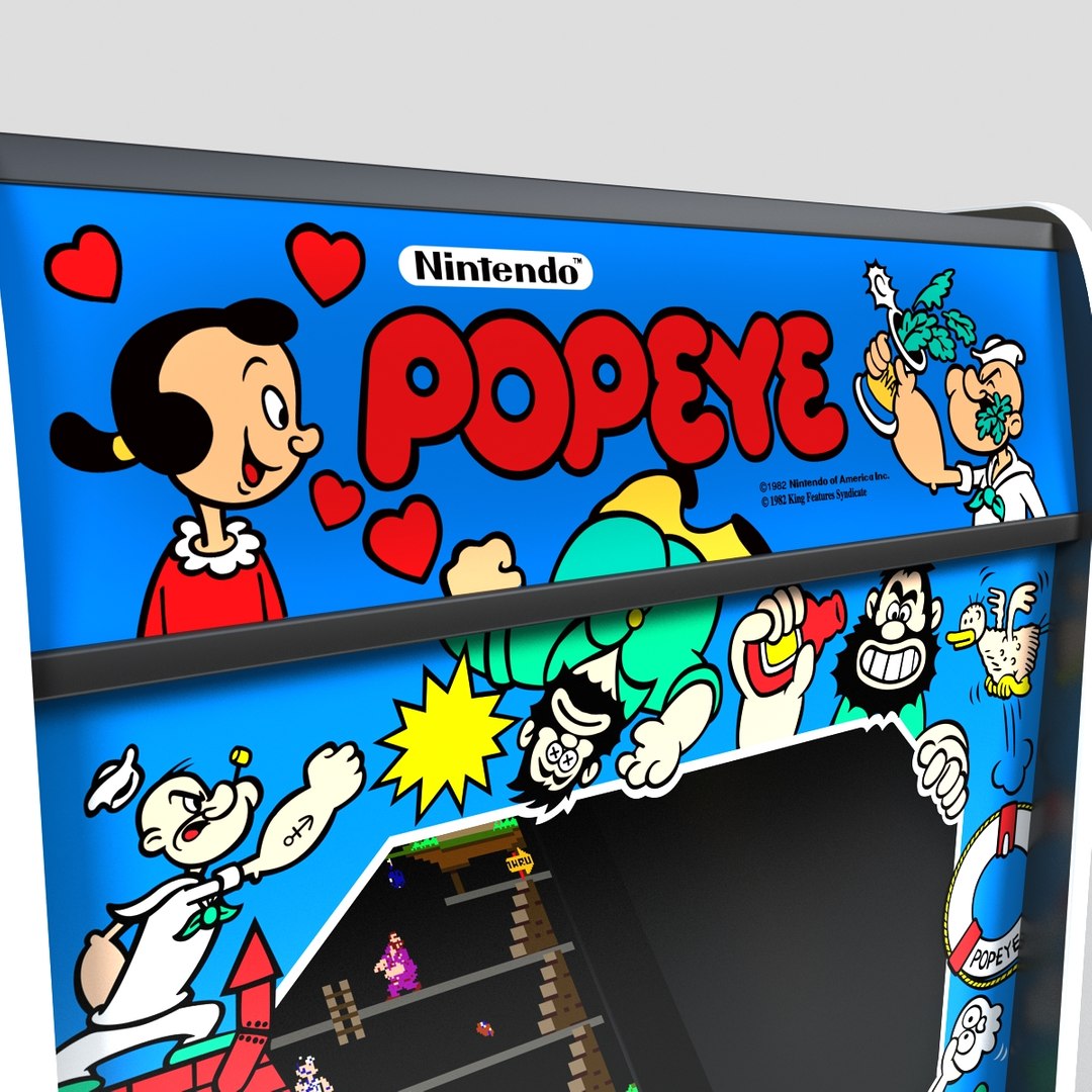3d popeye arcade