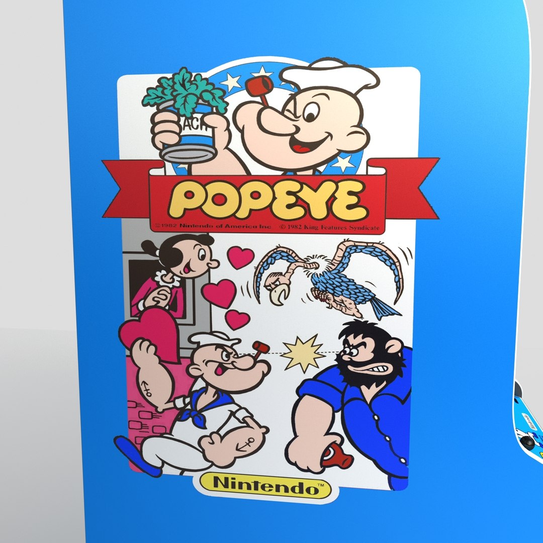 3d popeye arcade
