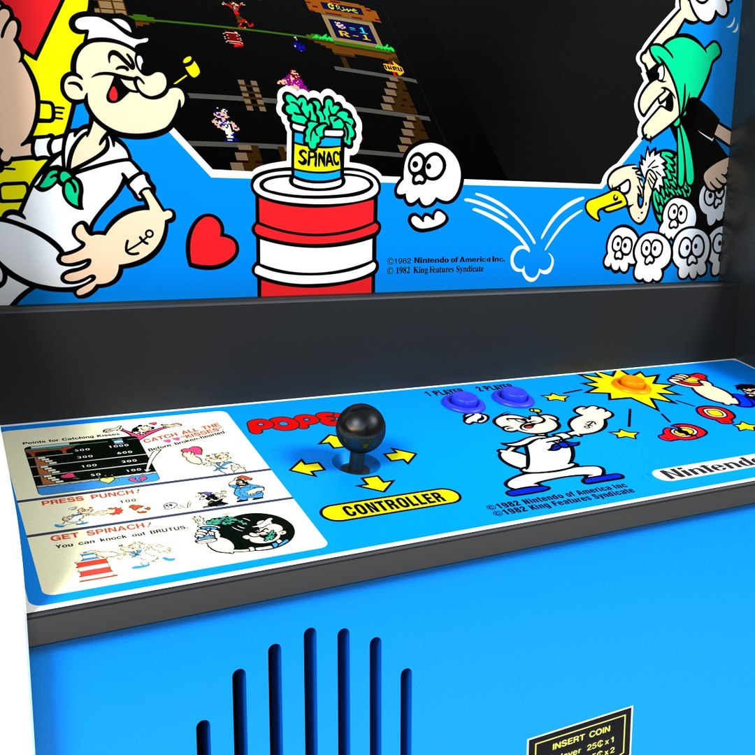 3d popeye arcade
