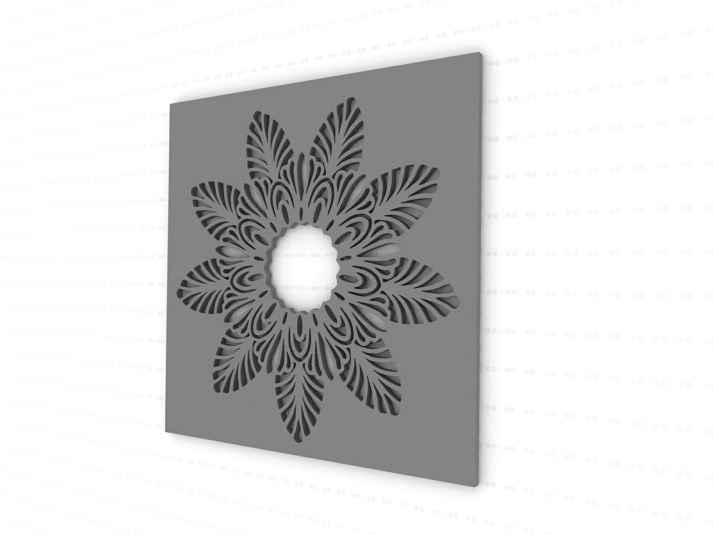 Mandala cnc model - TurboSquid 1455100