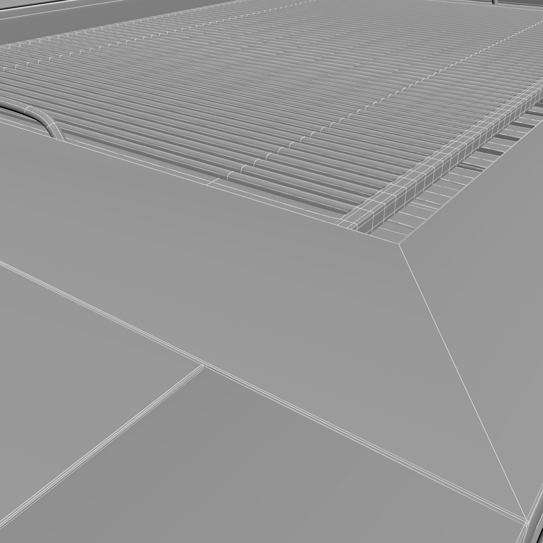 3d Model Garden Grill Modeled