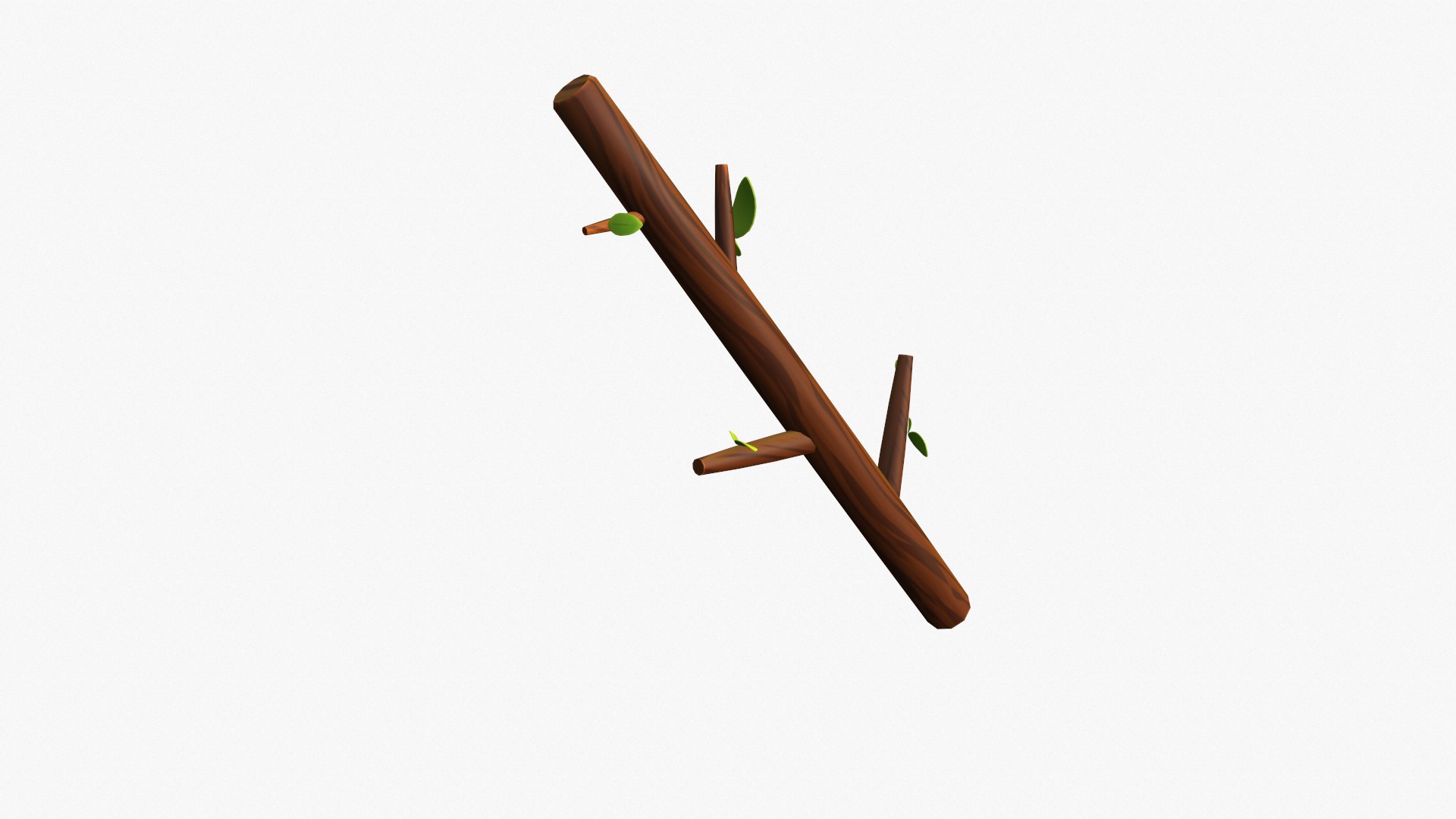 Cartoon Twigs Model - TurboSquid 1901501