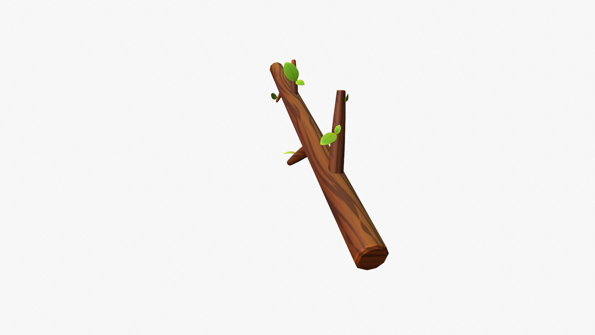 Cartoon Twigs Model - TurboSquid 1901501
