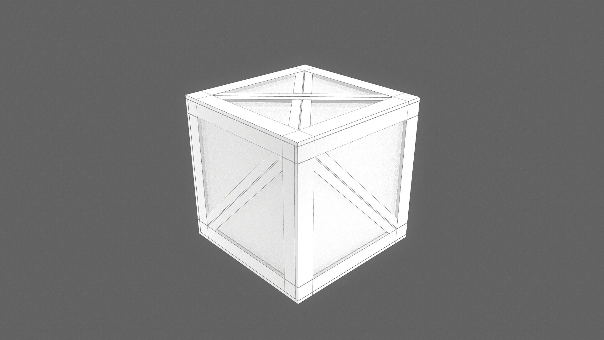 3D Model Box Wood Wooden - TurboSquid 1624702