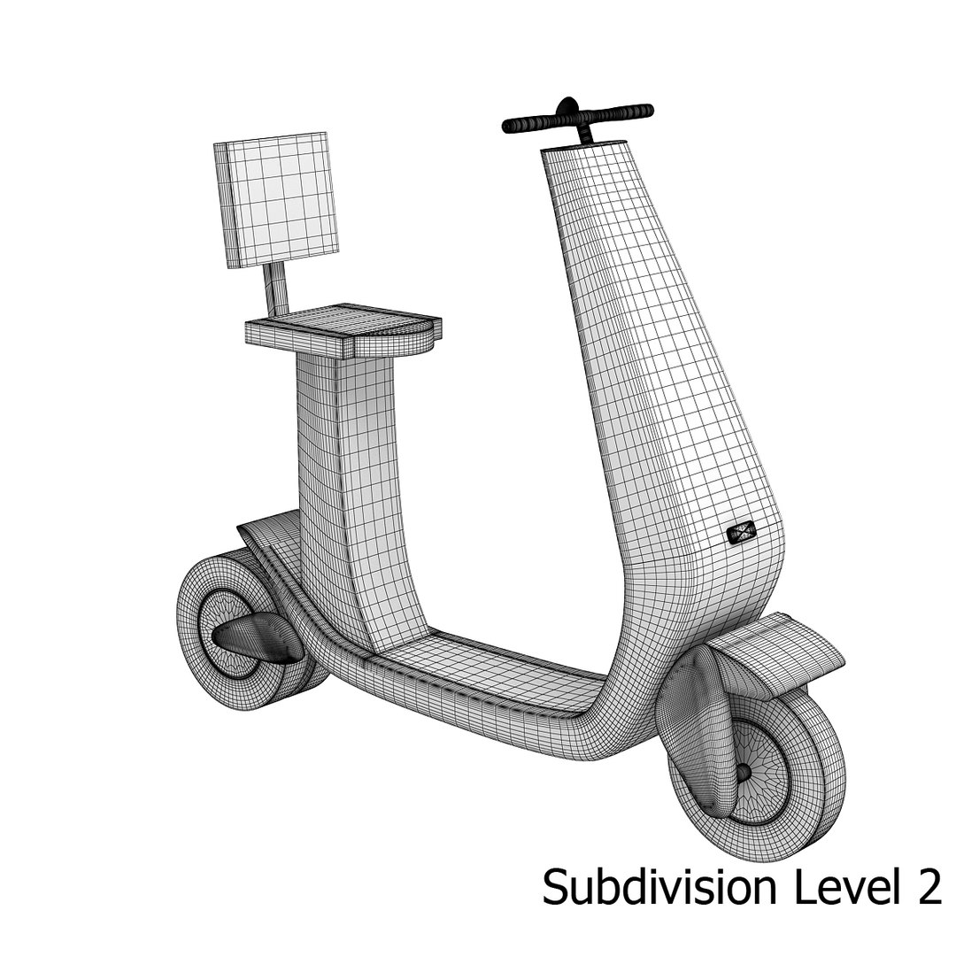 Mobility Scooter 3D Model - TurboSquid 1555595