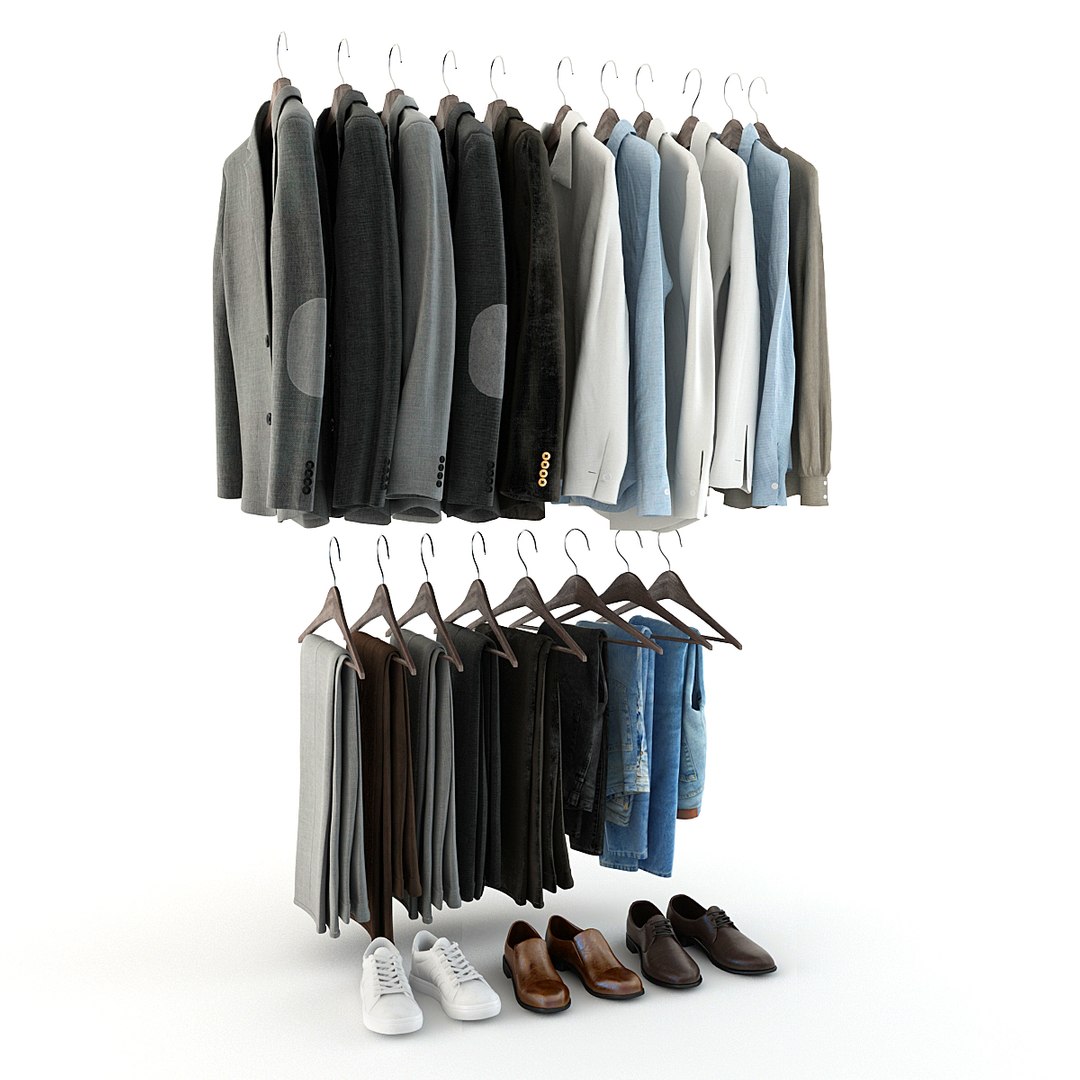 3D Clothes Set - TurboSquid 1174344
