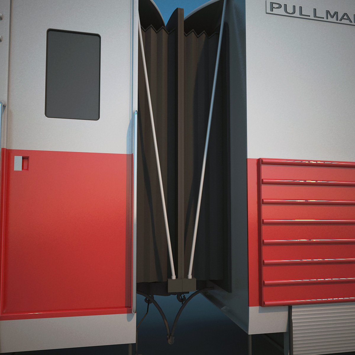 maya realistic passenger train v2