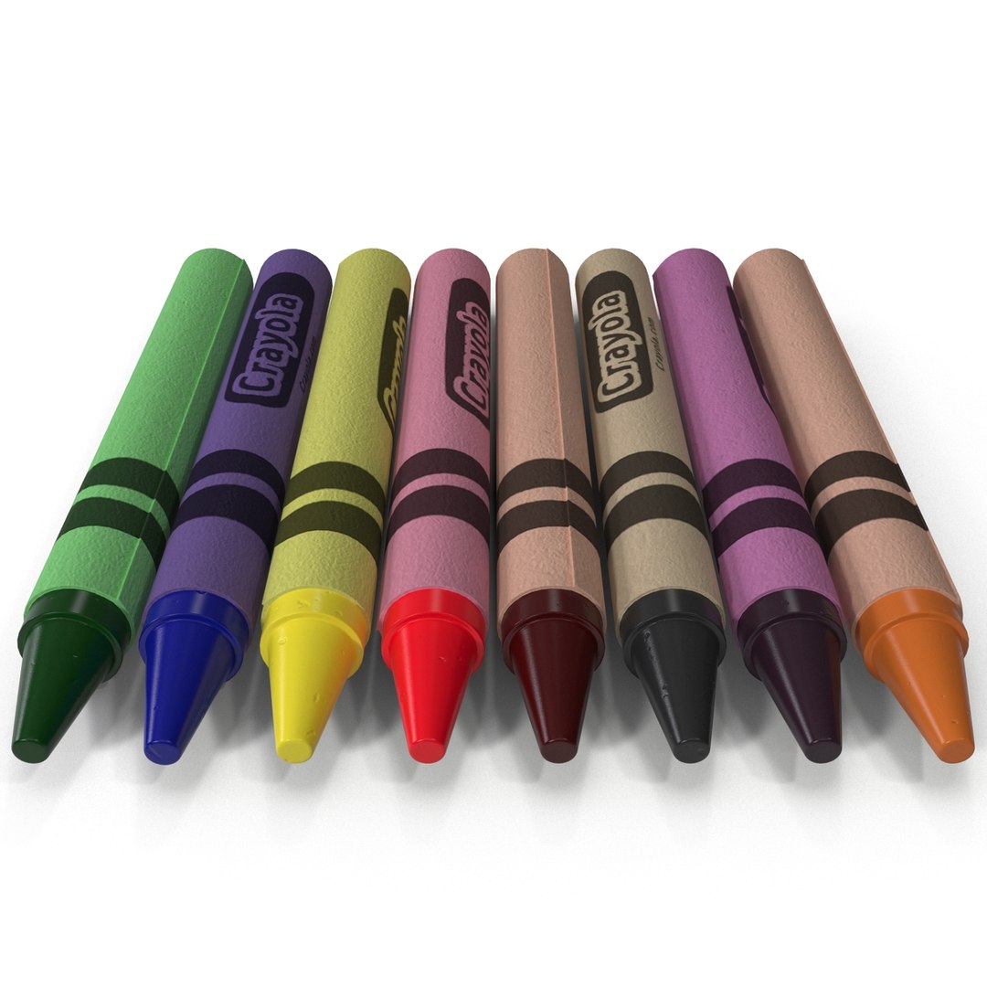 Crayons 3d Max