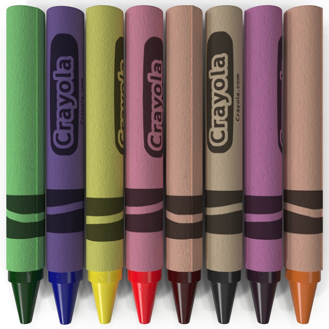Crayons 3d Max