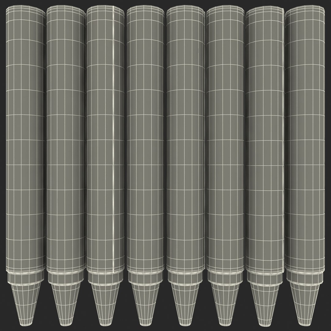 Crayons 3d Max