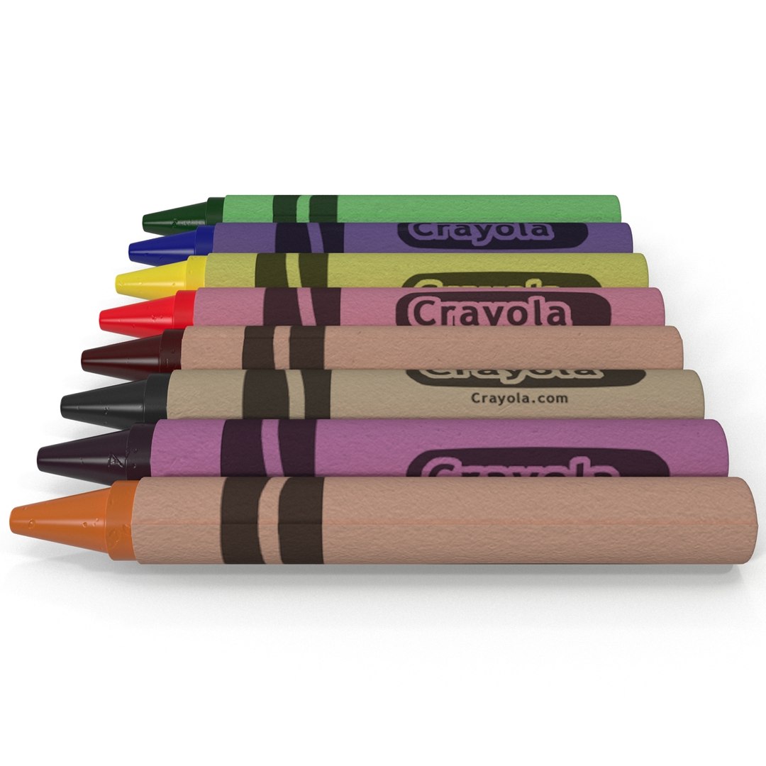 Crayons 3d Max