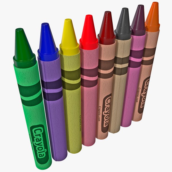 Crayon Box 3D Models for Download | TurboSquid