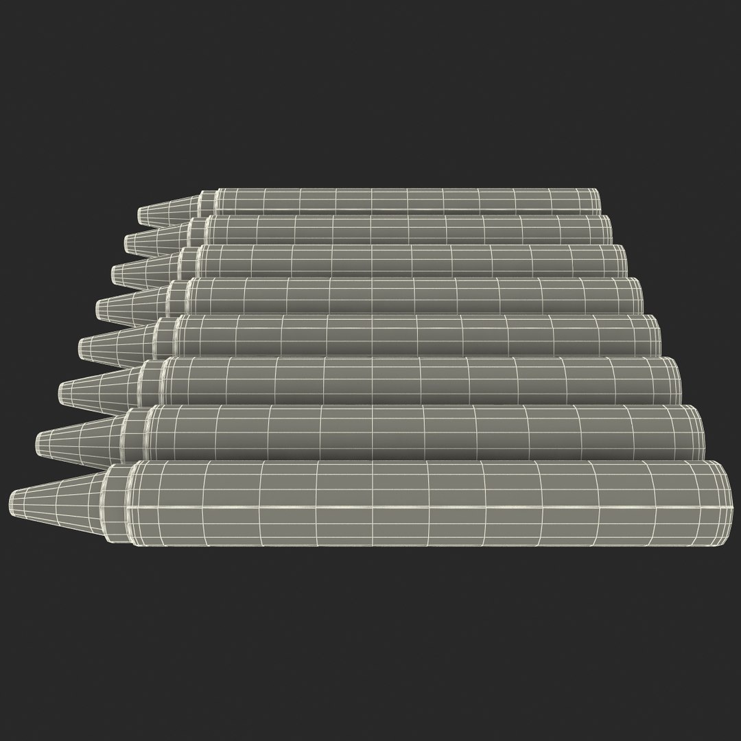 Crayons 3d Max