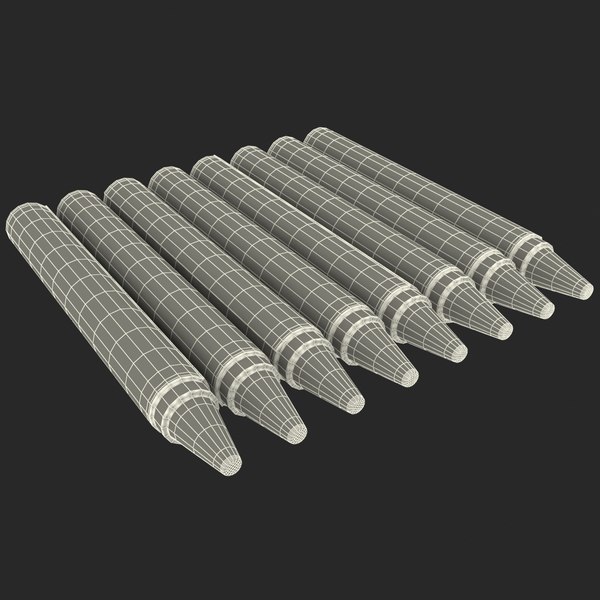 crayons 3d max