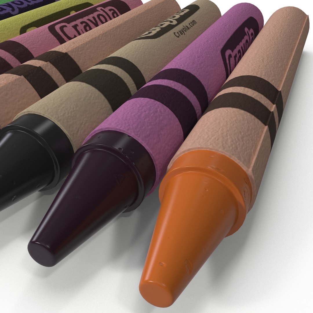 Crayons 3d Max