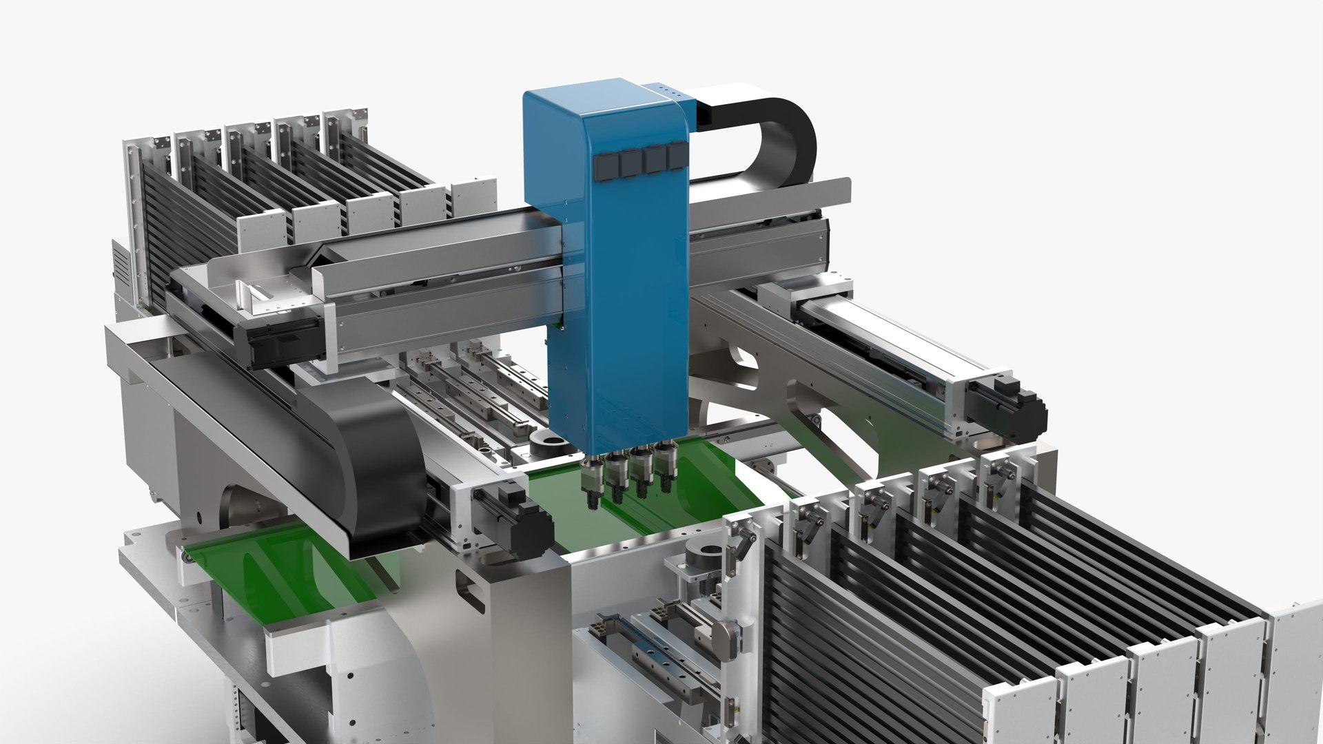 3D Automatic Special-Shaped Inserting PCB Board Machine - TurboSquid ...