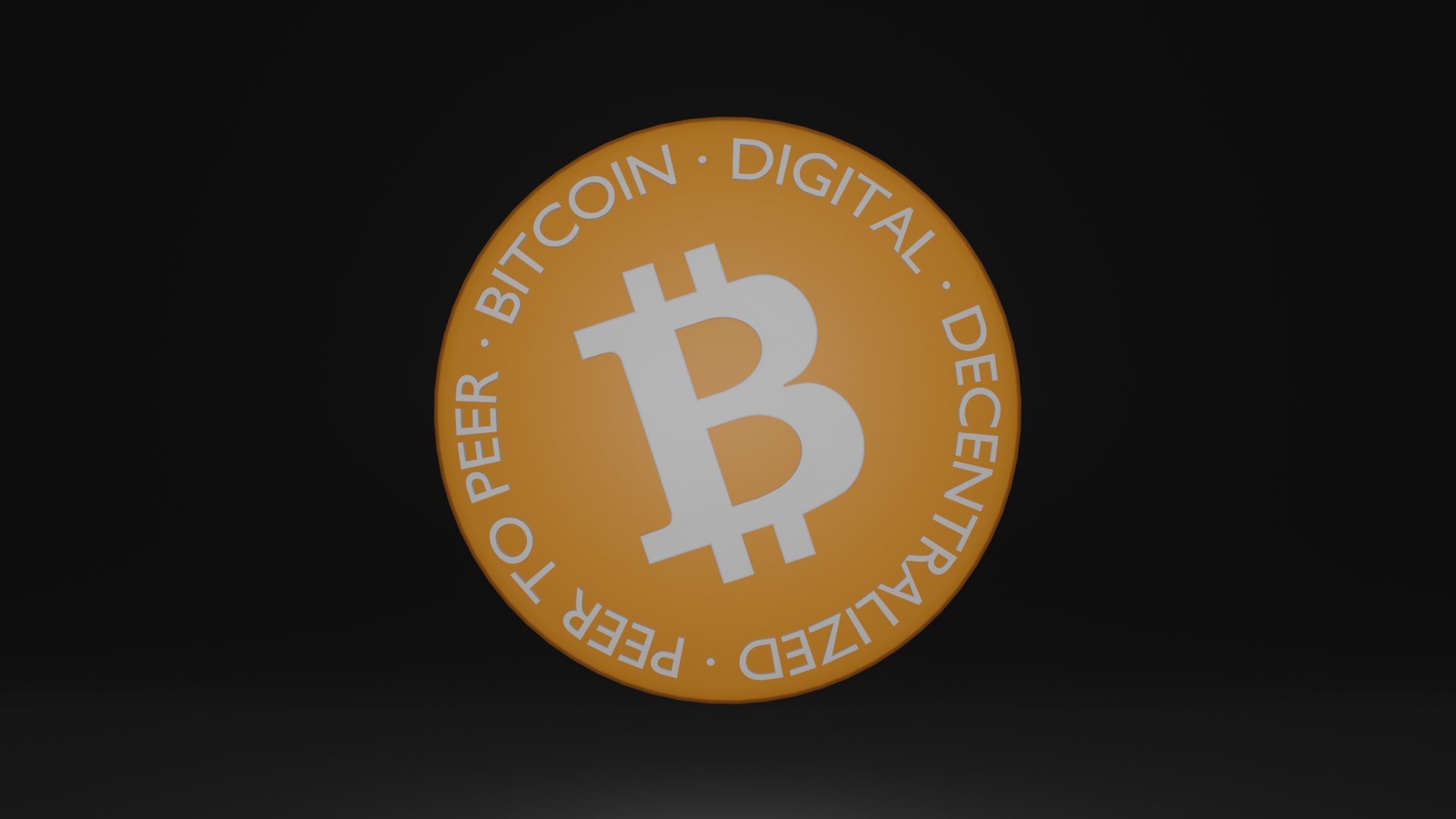 3D Bitcoin - TurboSquid 1967602