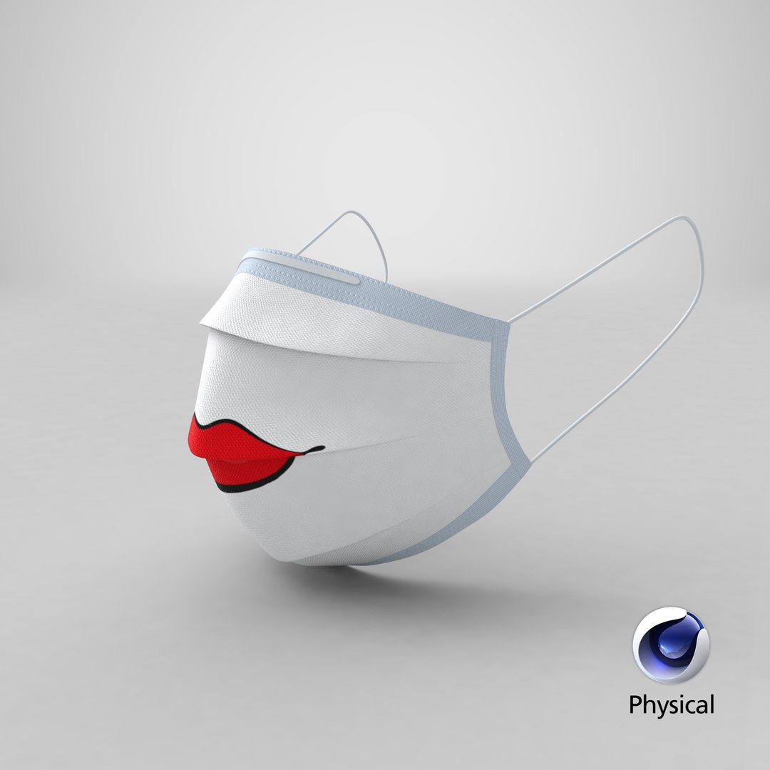 Medical mask 3D model - TurboSquid 1560125