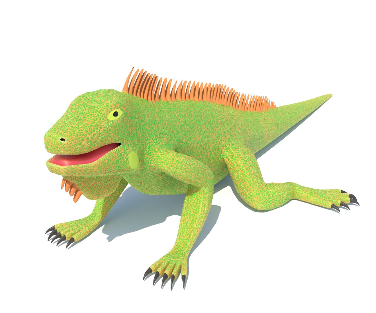 Iguana 3D model - TurboSquid 2078373