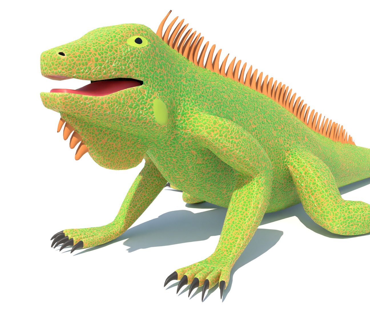 Iguana 3D model - TurboSquid 2078373