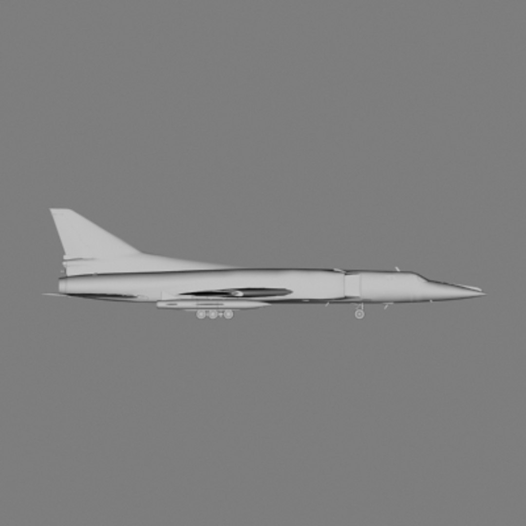 3d Model Jet Plane