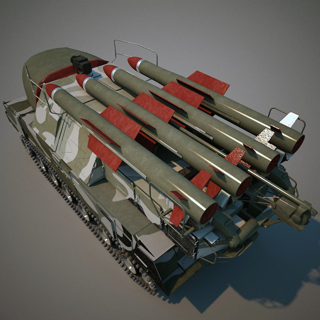 Buk Missile Sa-17 Grizzly 3d Model