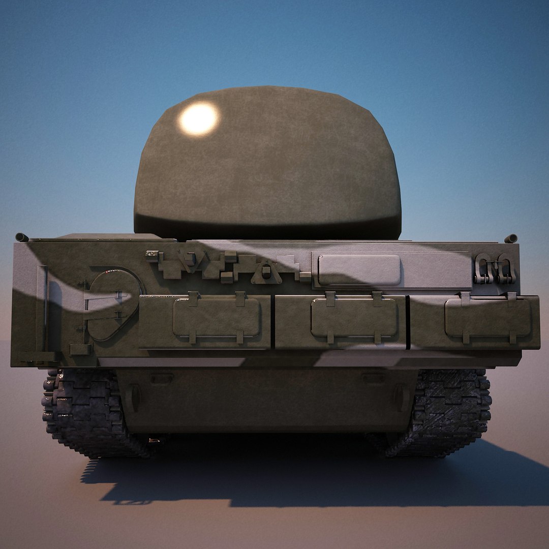 Buk Missile Sa-17 Grizzly 3d Model
