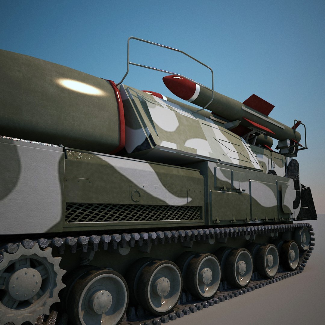Buk Missile Sa-17 Grizzly 3d Model