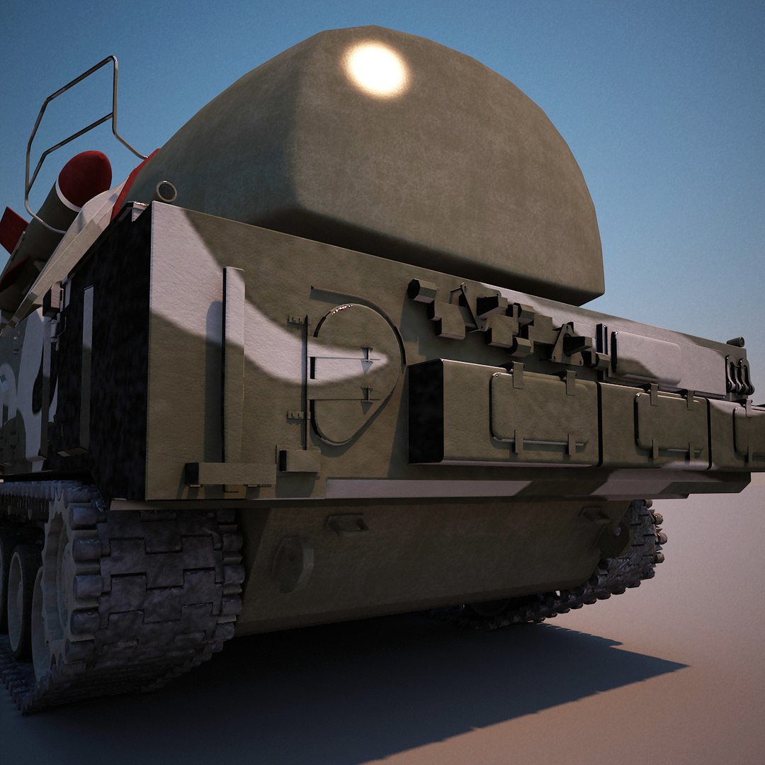 Buk Missile Sa-17 Grizzly 3d Model