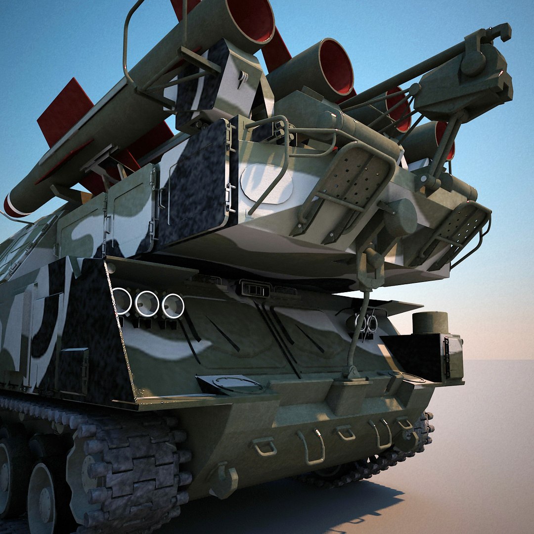 Buk Missile Sa-17 Grizzly 3d Model