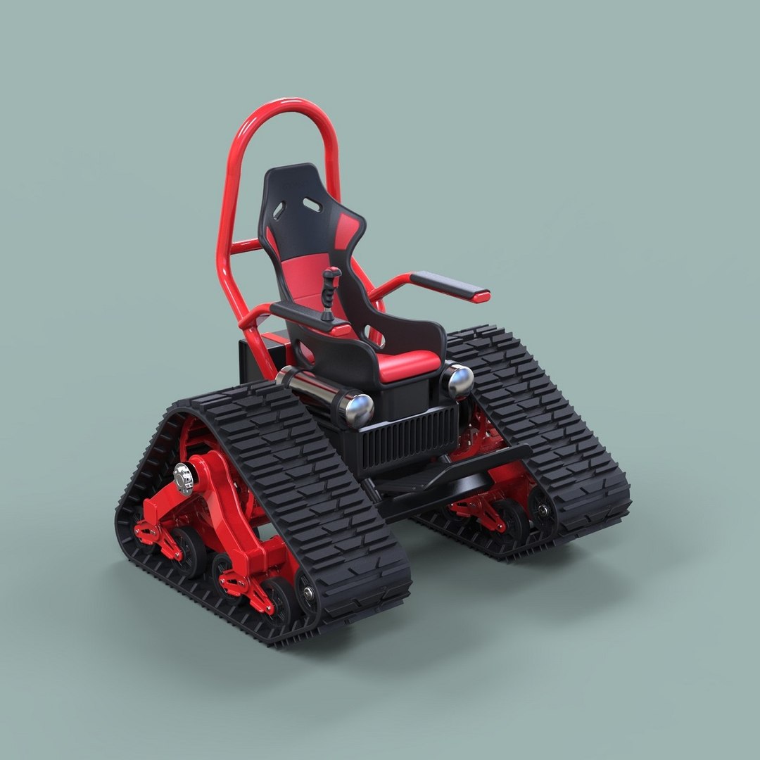 Tank chair tankchair 3D model - TurboSquid 1633450