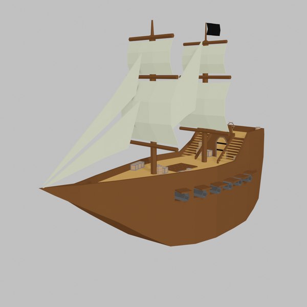 Pirate Ship Blender Models for Download | TurboSquid
