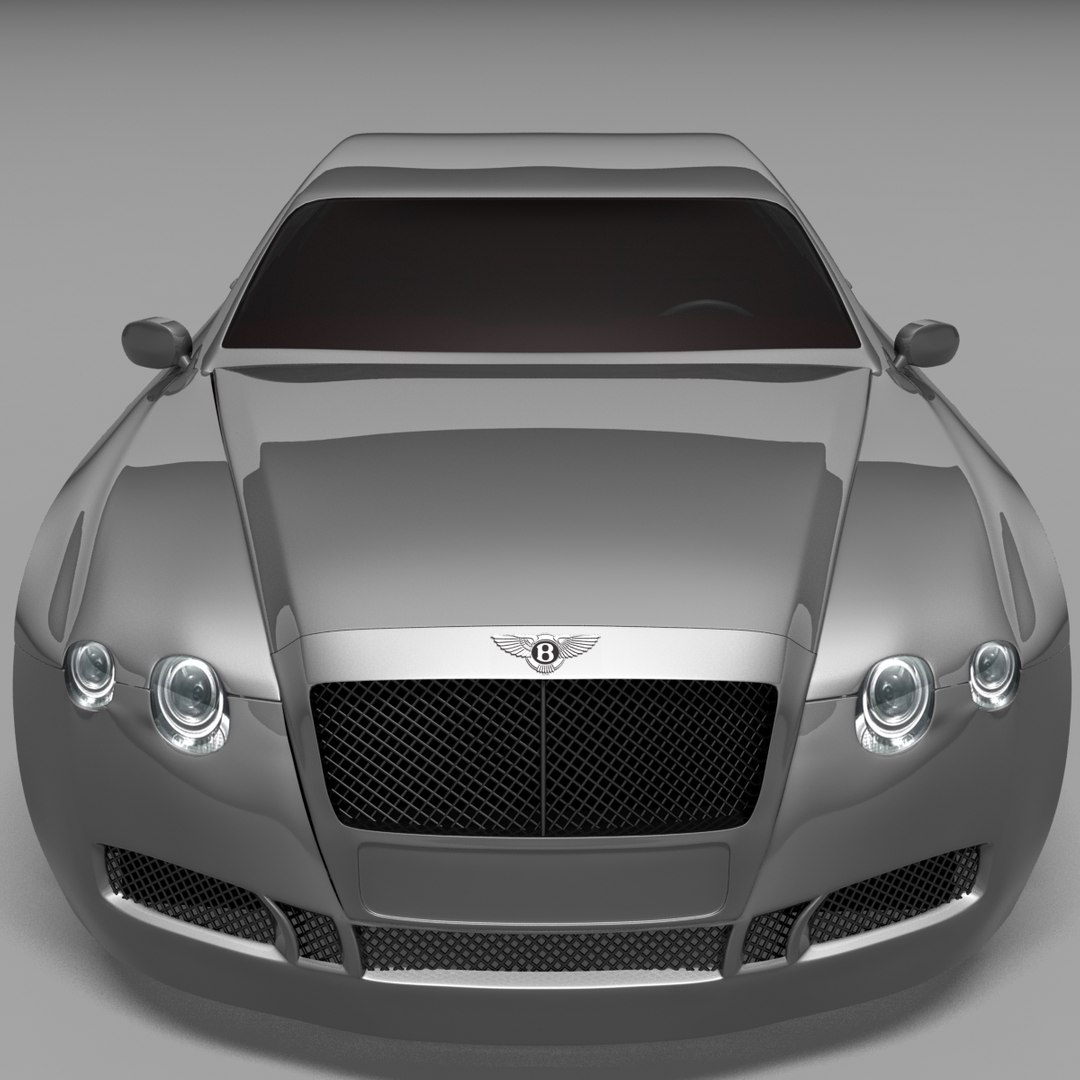 3d Model Bentley Continental Gt