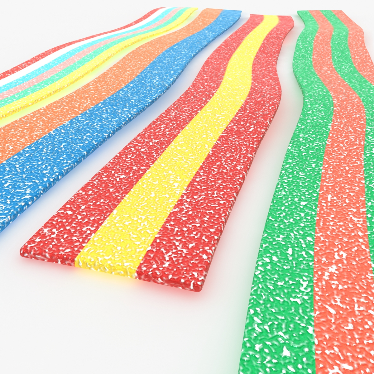 multicolor gummy candy 3ds